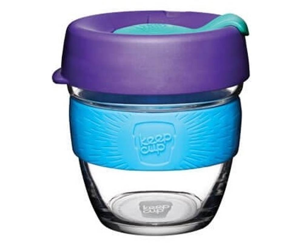 KeepCup Brew Café üveg pohár kávés termosz TIDAL 240 ml