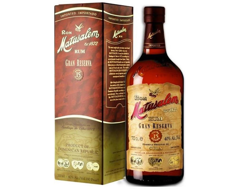 Matusalem Gran Reserva 15 years Rum 0,7 L