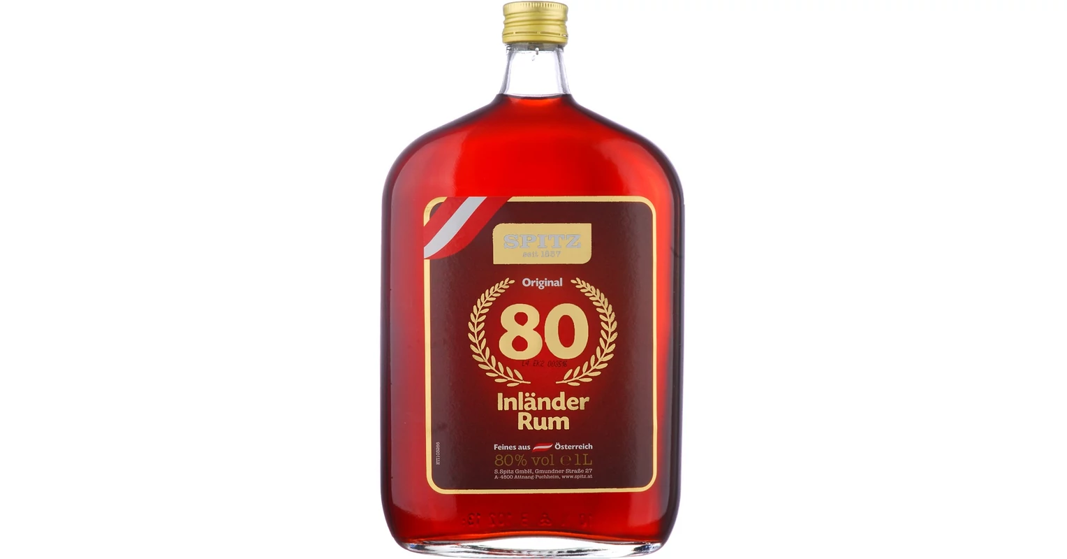 Spitz Rum 1L 80%